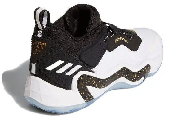 Adidas D.o.n. Issue #3 Gca 'gold Medal' Sneakers - Black/white