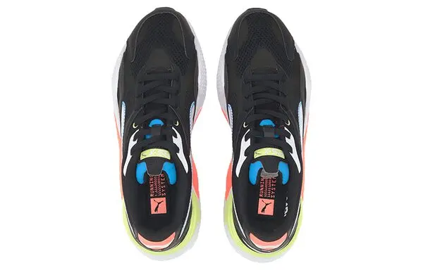 PUMA Rs-x3 Millennium Athletic Sneakers - Black/green