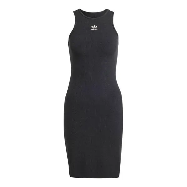 Adidas Originals Essentials Rib Tank Dress - Black