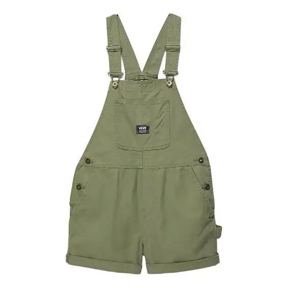 VANS Ground Work Shortalls - Green