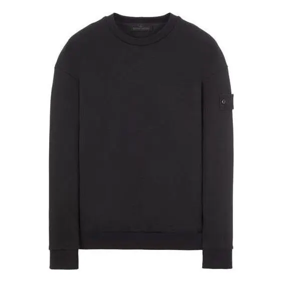 Stone Island Ghost Crewneck Sweatshirt - Black