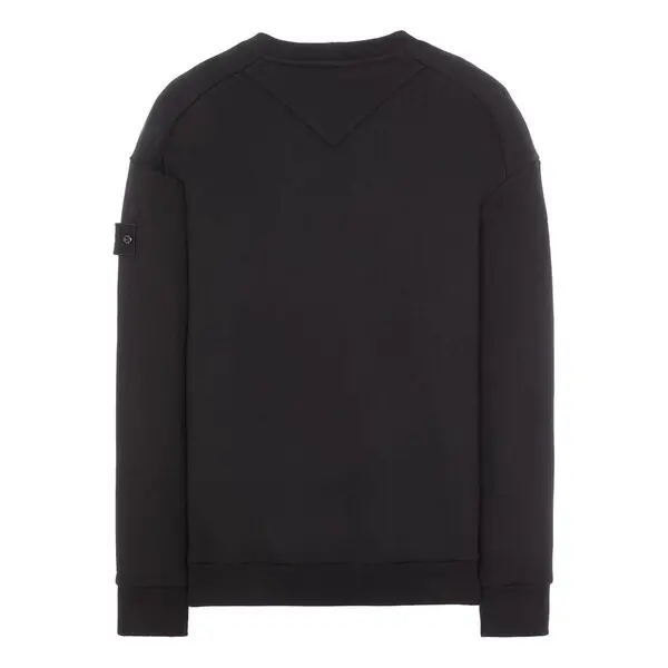 Stone Island Ghost Crewneck Sweatshirt - Black