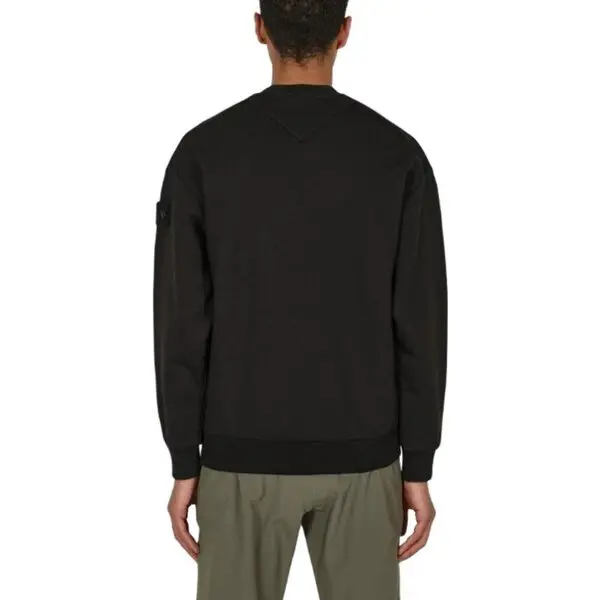Stone Island Ghost Crewneck Sweatshirt - Black