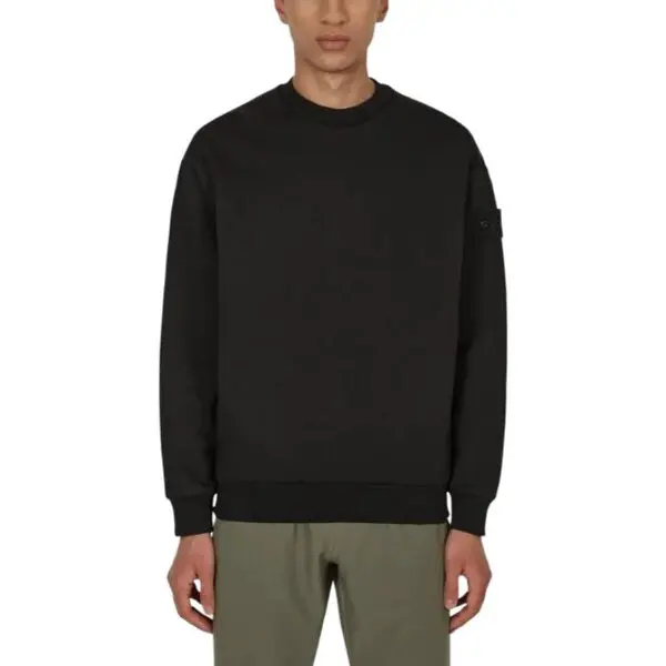 Stone Island Ghost Crewneck Sweatshirt - Black