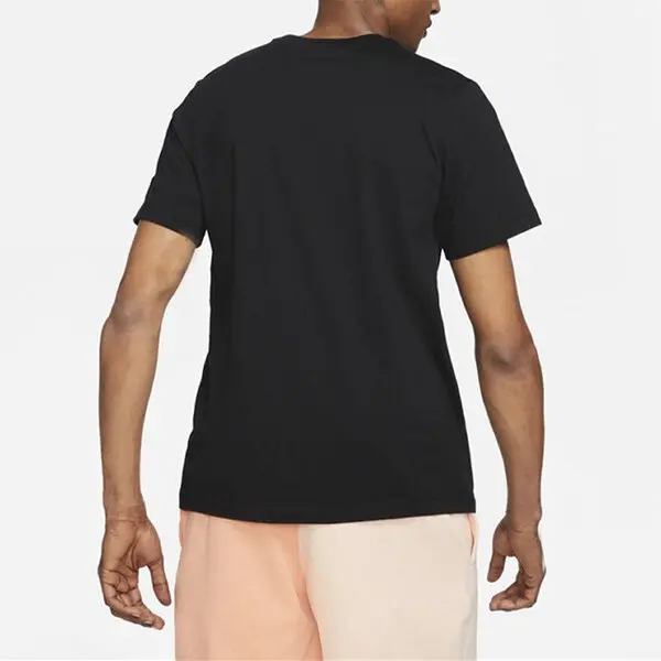 Nike As J Jmc Ss Hbr Ctn Crew - Black