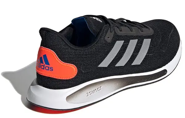 Adidas Galaxar Run Sneakers - Black/gray/orange