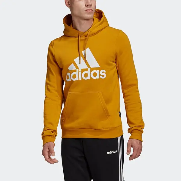 Adidas Mh Bos Po Fl Casual Sports Hoodie - Gold