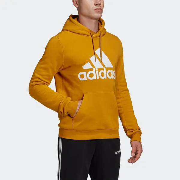 Adidas Mh Bos Po Fl Casual Sports Hoodie - Gold