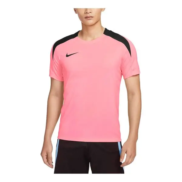 Nike Dri-fit Football T-shirt - Pink/black