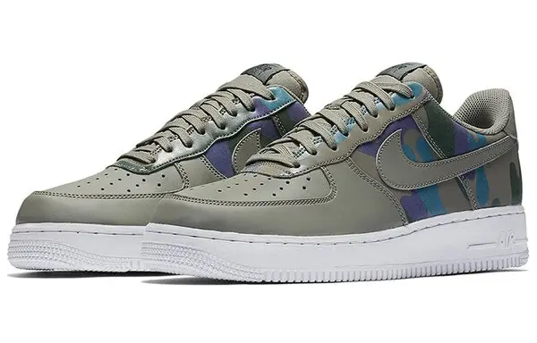 Nike Force 1 '07 Lv8 Country Camo Sneakers - Green