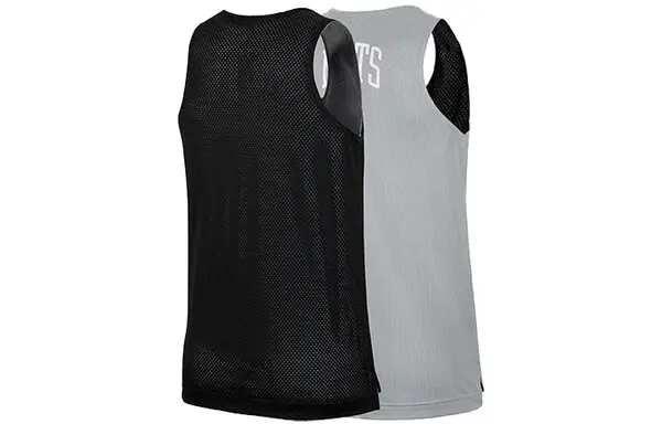 Nike X Nba Brooklyn Nets Reversible Training Jersey - Black/silver/white