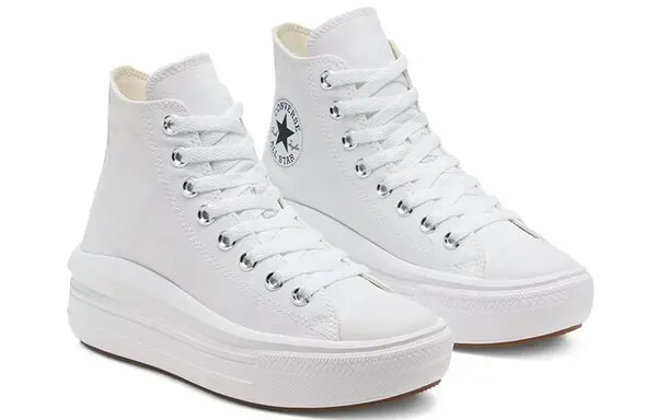 CONVERSE Chuck Taylor All Star High Top Platform Sneakers - White