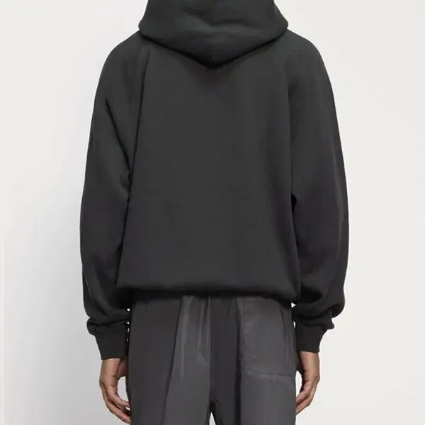 Fear Of God Logo Hoodie - Black