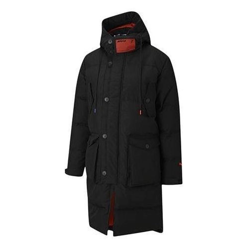 PUMA X Attempt Padded Down Jacket - Black/red