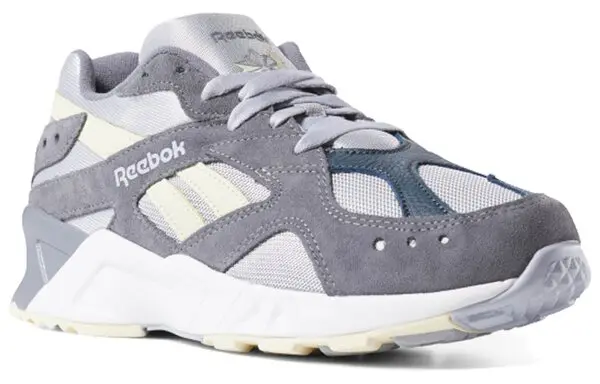 REEBOK Aztrek Athletic Lace-up Sneakers - Light Grey