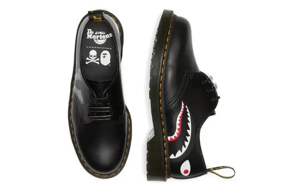 Dr. Martens Bape X Mastermind Japan X 1461 'skull' Shoe