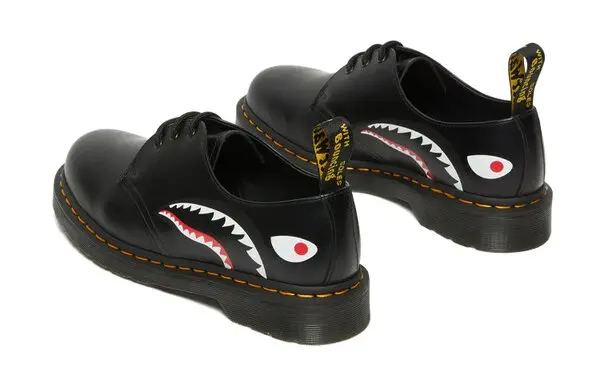 Dr. Martens Bape X Mastermind Japan X 1461 'skull' Shoe