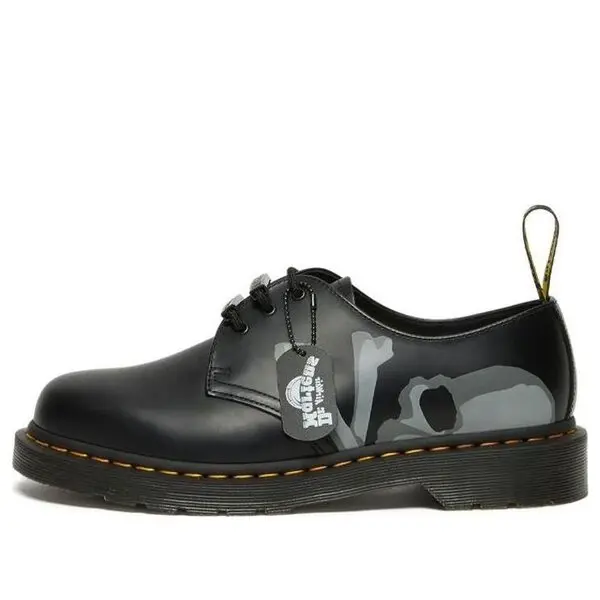 Dr. Martens Bape X Mastermind Japan X 1461 'skull' Shoe - Black