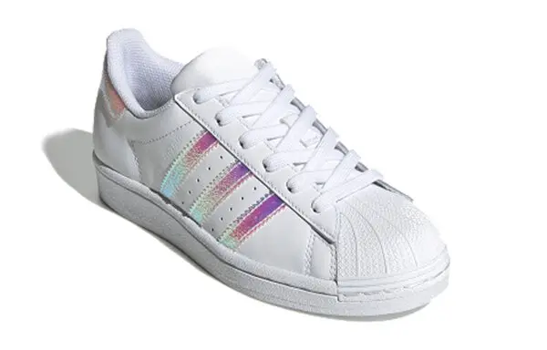 Adidas Superstar J Iridescent Sneakers - White