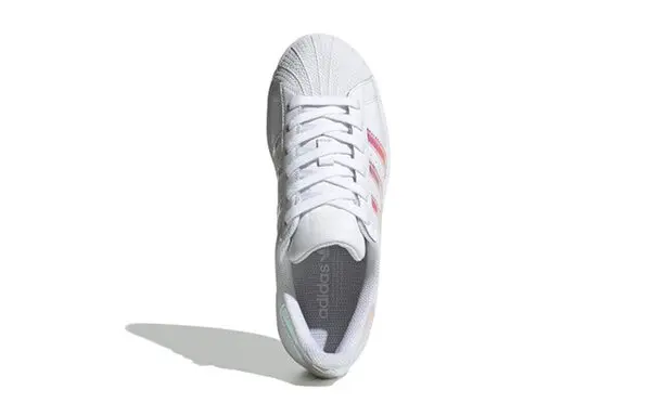Adidas Superstar J Iridescent Sneakers - White