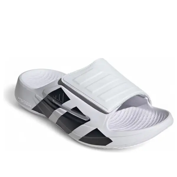 Adidas Lightblaze Slides - Cloud White/core Black/core Black