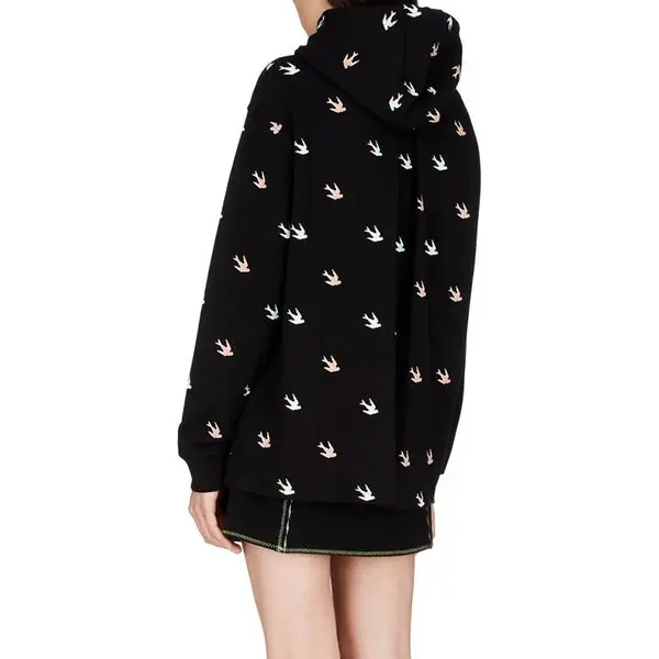 Alexander McQueen Printed Logo Hoodie