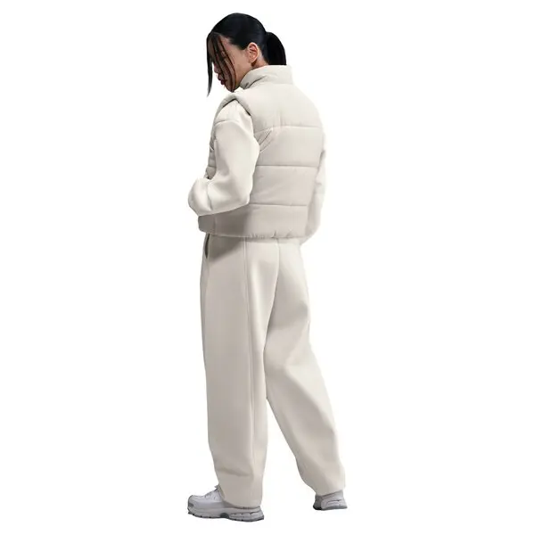 Nike Classic Puffer Therma-fit Loose Vest - Light Bone/white