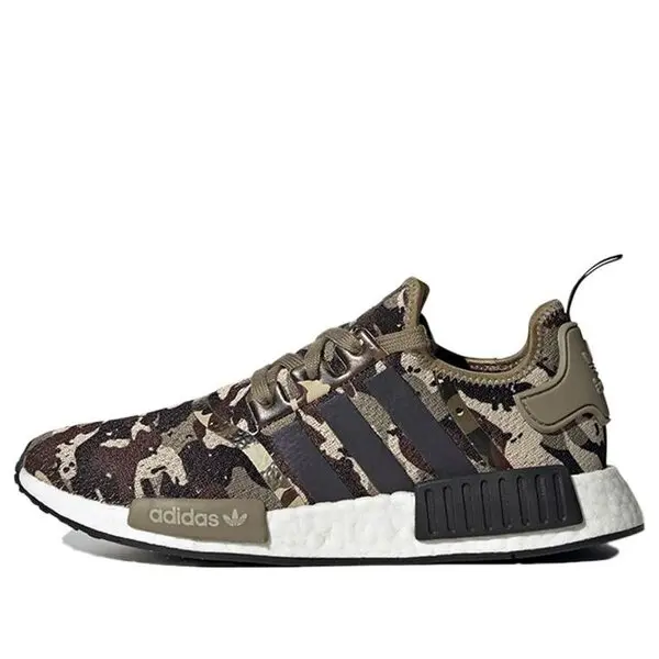 Adidas Nmd_r1 Savanna Camo Low Top Sneakers - Brown