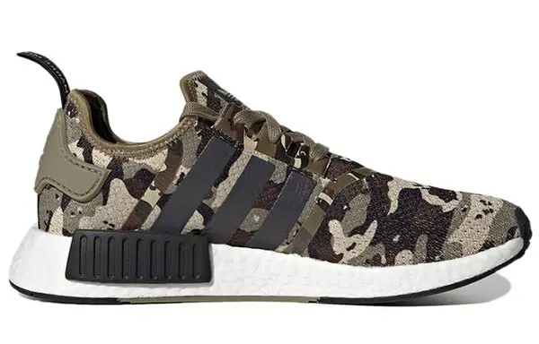 Adidas Nmd_r1 Savanna Camo Low Top Sneakers - Brown
