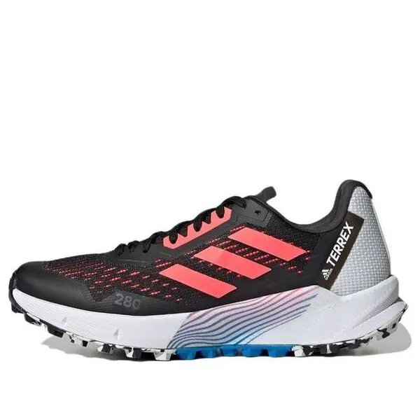Adidas Agravic Flow 2 Trail Running Shoes - Black/pink