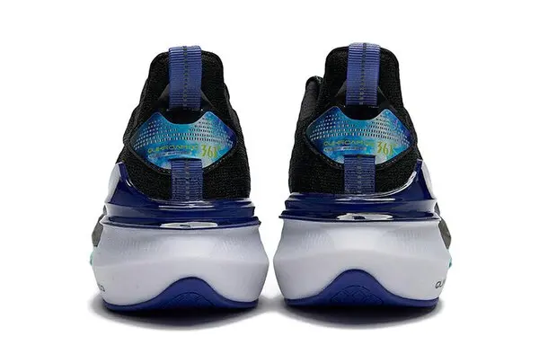 361 DEGREES Three-body 3 Tech-system Sport Shoes - Black/blue/navy