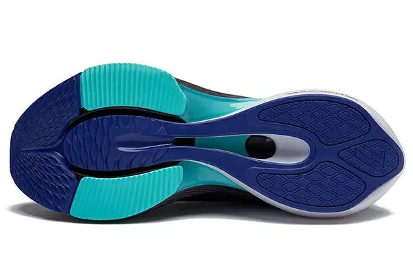361 DEGREES Three-body 3 Tech-system Sport Shoes - Black/blue/navy