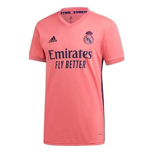 Adidas 20-21 Real Madrid Away Short Sleeve T-shirt - Pink