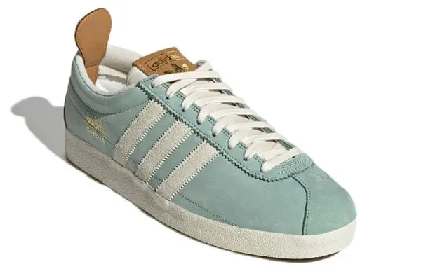 Adidas Gazelle Vintage Lightweight Sneakers - Green/tan