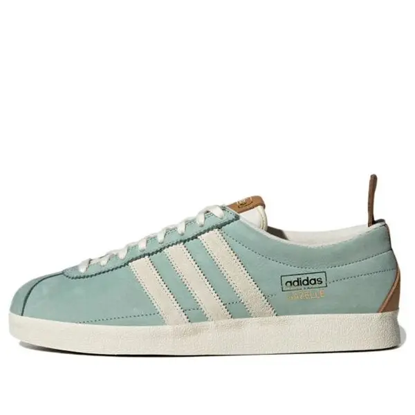 Adidas Gazelle Vintage Lightweight Sneakers - Green/tan