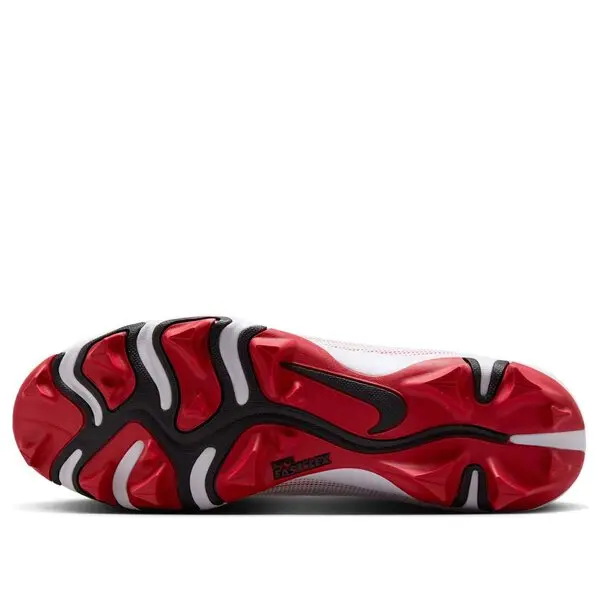Nike Vapor Shark 3 Athletic Cleats - White/university Red/black