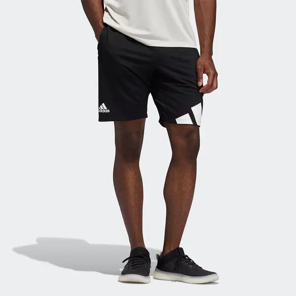 Adidas Training Shorts With Logo Print