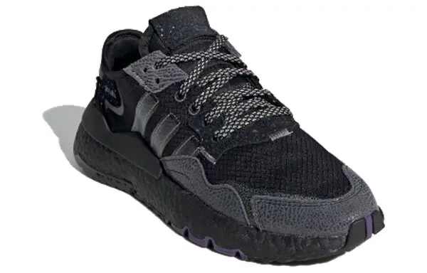 Adidas Nite Jogger Reflective Sneakers - Black