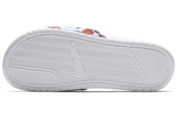 Nike Benassi Jdi Print Slides - White