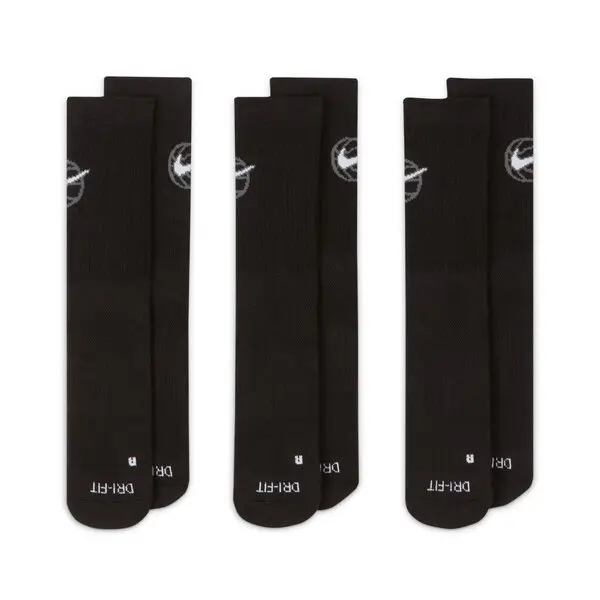 Nike Everyday Crew Sports Socks 3 Pack