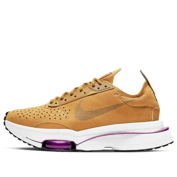Nike Zoom-type " Red Plum" Low Top Sneakers - Wheat