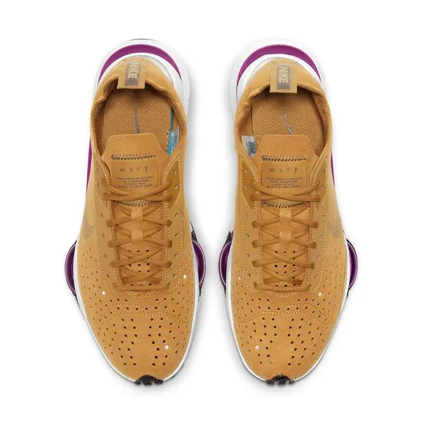 Nike Zoom-type " Red Plum" Low Top Sneakers - Wheat
