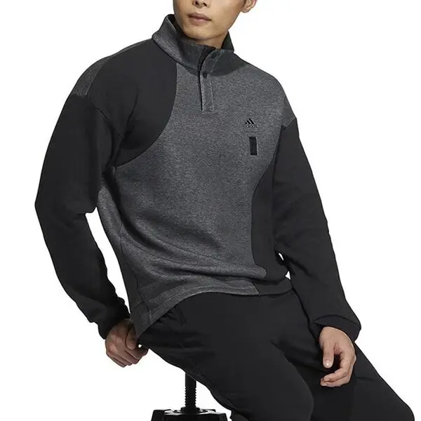 Adidas Wj Warm Sweatshirt With Stand Collar