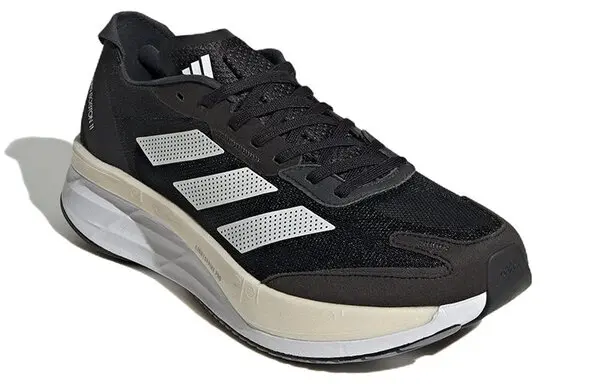 Adidas Adizero Boston 11 Wide Running Shoes - Core Black/cloud White/carbon
