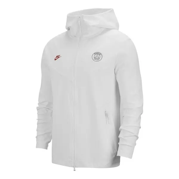 Nike Psg Tch Pck Hoodie Fz Cl White - Default Color