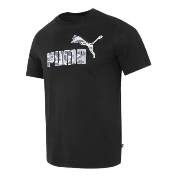 PUMA Summer Splash Graphic T-shirt - Black