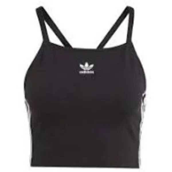 Adidas Adicolor 3-stripes Cropped Tank - Black