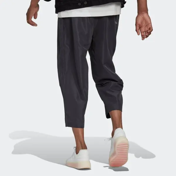 Adidas Solid Color Sports Pants Black