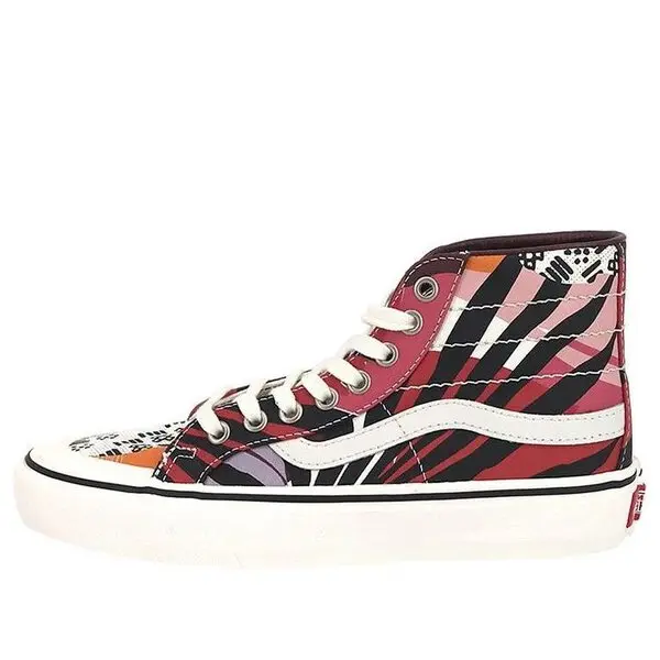 VANS Sk8-hi Sf High Top Sneakers - Red/white/orange