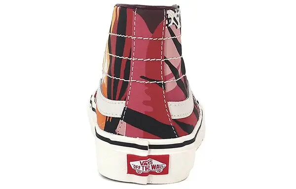 VANS Sk8-hi Sf High Top Sneakers - Red/white/orange